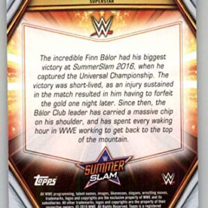 2019 Topps WWE SummerSlam #10 Finn Balor Wrestling Trading Card