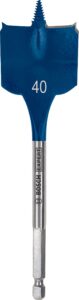 bosch professional 1x expert selfcut speed spade drill bit (Ø 40,00 mm, accessories rotary impact drill)