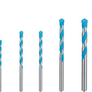 Bosch Professional 7 pc. Expert CYL-9 MultiConstruction Drill Bit Set (for Concrete, Ø 4-12 mm, Accessories Rotary Impact Drill)