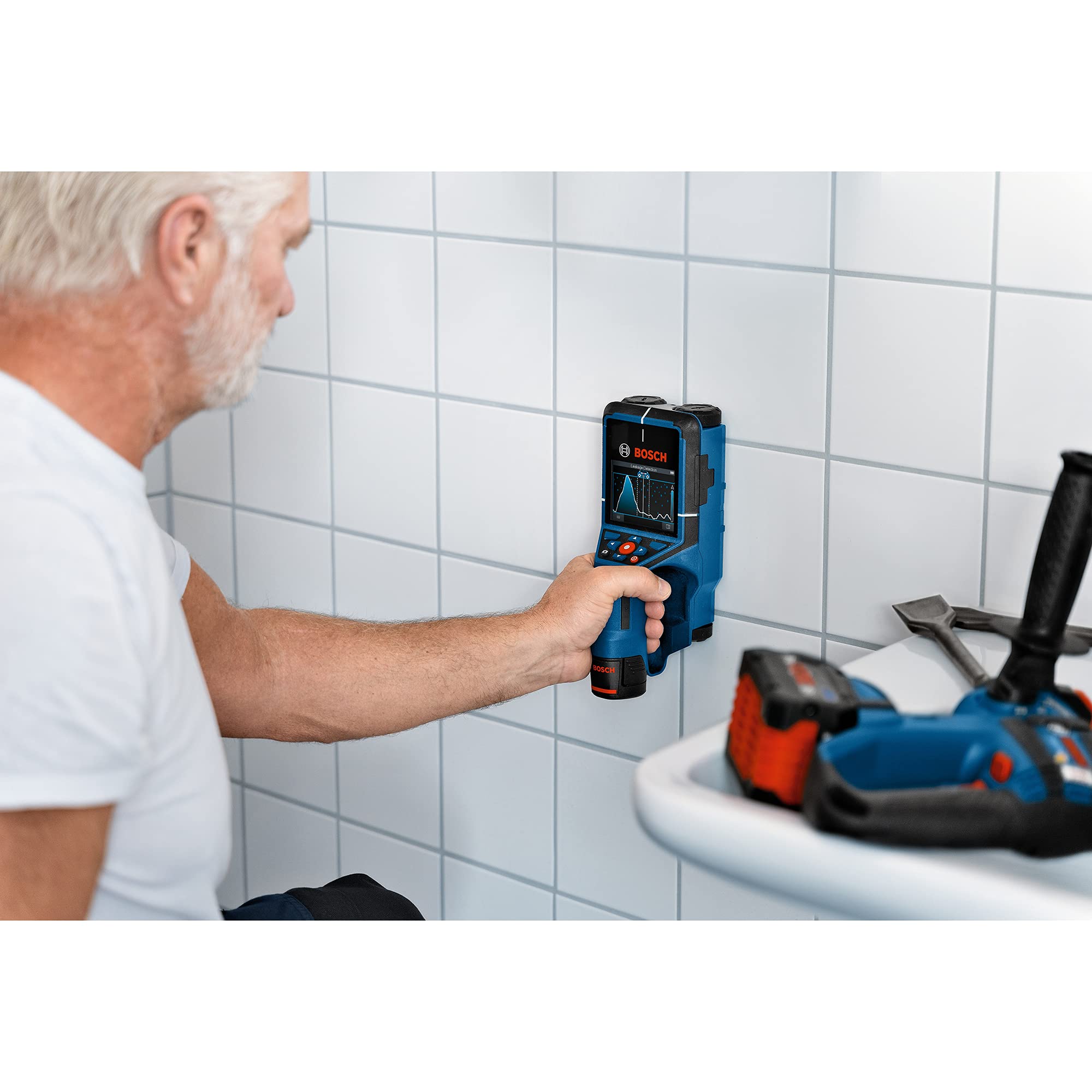 Bosch D-Tect200C 12V Cordless Top Performance Professional Wallscanner