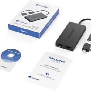 WAVLINK USB 3.0 or USB C to HDMI Adapter for Dual Monitors, Universal Video Graphics Adapter for Mac and Windows, Thunderbolt 3/4, USB 3.0 or USB-C, 1080p@60Hz