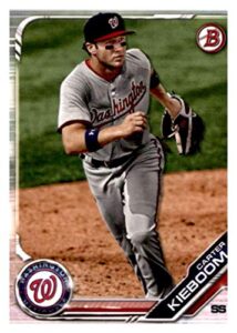 2019 bowman prospects #bp-98 carter kieboom nationals mlb baseball card nm-mt