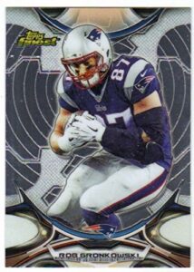 2015 topps finest #73 rob gronkowski patriots nfl football card nm-mt