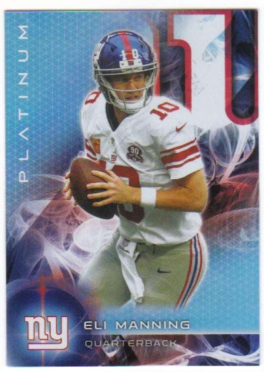 2015 Topps Platinum #35 Eli Manning NY Giants NFL Football Card NM-MT