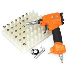 1170 pneumatic decorative nailer, 7/16" (11.70 mm) head diameter upholstery tack gun, air decorative nail gun for thumbtacks/nailheads used in upholstering, vintage and antique furniture