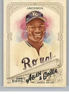 2018 topps allen and ginter #300 bo jackson kansas city royals official mlb baseball trading card in raw (nm or better) condition