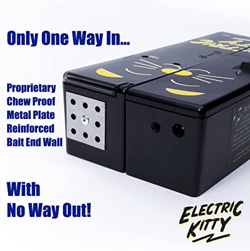 Electric Kitty Electronic Mouse Trap Indoor Outdoor Zapper Traps Mice Rodent Eliminator