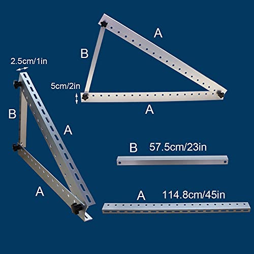 CMYYANGLIN Solar Panel Mounting Brackets Tilt Mount, Adjustable 45 inch