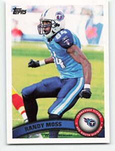 2011 topps #258 randy moss - tennessee titans