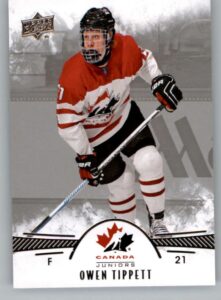 2016-17 upper deck team canada juniors hockey #80 owen tippett