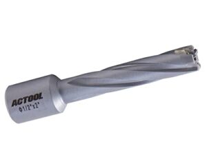 actool 1/2'' diameter x 2'' depth of cut carbide tipped tct annular cutter with 3/4'' weldon shank