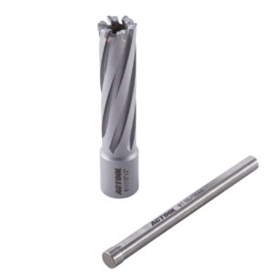 ACTOOL 11/16''Diameter x 2'' Depth of Cut Carbide Tipped TCT ANNULAR Cutter with 3/4'' Weldon Shank