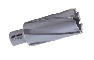 actool 1-5/16'' diameter x 2'' depth of cut carbide tipped tct annular cutter with 3/4'' weldon shank