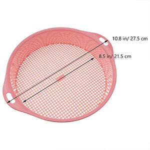 Ruiwaer 2PCS Plastic Mesh Screen and Shovel Kit Sifting Pan Garden Potting Sieve