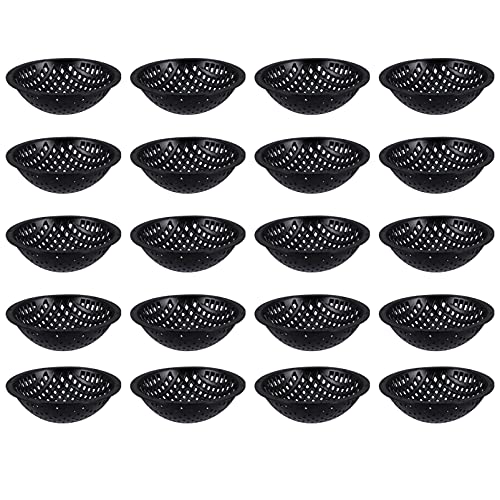 20pcs flower pot gaskets Flower Pot Hole Mesh Pad Round Bowl Shape Bonsai Pot Bottom Grid Mat Mesh Plant Pot Garden Drainage Mesh Hole Screens Size flower pot hole mesh mat M flowerpot bottom mat