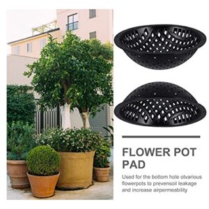 20pcs flower pot gaskets Flower Pot Hole Mesh Pad Round Bowl Shape Bonsai Pot Bottom Grid Mat Mesh Plant Pot Garden Drainage Mesh Hole Screens Size flower pot hole mesh mat M flowerpot bottom mat