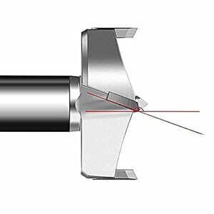 Forstner Drill Bit Set, 16 Pcs 15mm-35mm, Flat Wing Wood Drill Bits, Woodworking Boring Hole Saws Hinge Cutter Auger Opener, Drilling Press Accessorie