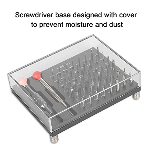 Watch Screwdrivers Kit, MT‑3902 Watch Screwdriver Set 56pcs Screwdriver Bit Professional Watch Repair Tool Kit for Eyeglasses Watches Electronics Computer Repair Tools