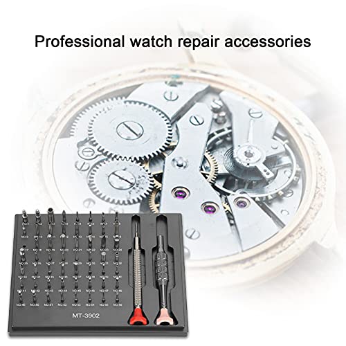 Watch Screwdrivers Kit, MT‑3902 Watch Screwdriver Set 56pcs Screwdriver Bit Professional Watch Repair Tool Kit for Eyeglasses Watches Electronics Computer Repair Tools