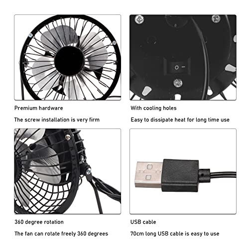 Solar Panel Fan Kit, 5W USB Mini Solar Panel Portable Cooling Fan Great for Chicken Coop, Greenhouse, Dog House, Shed, Car Window Exhaust,DIY Cooling Ventilation Project