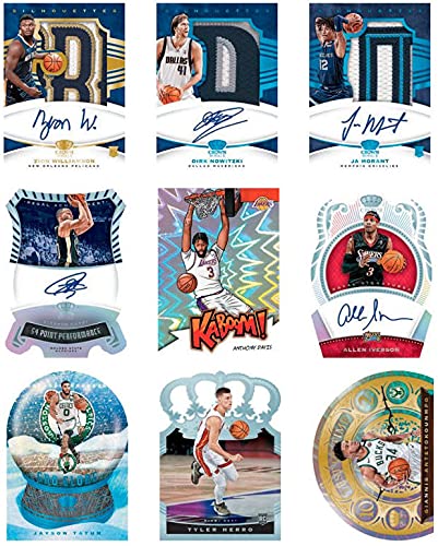 2020/21 Panini Crown Royale NBA Basketball HOBBY box (8 cards/bx)