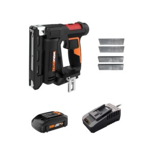 worx nitro wx843l 20v power share 3/8" cordless crown stapler