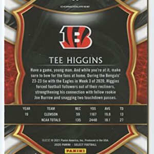 2020 Panini Select #60 Tee Higgins Concourse RC- Rookie Card Cincinnati Bengals NM-MT