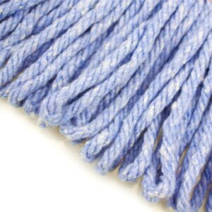 Mop Head Replacement Commercial Heavy Duty String Blue Wet Mop Heads for 3 Typs Commercial Mop Handle(3,Medium)