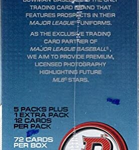 2021 Topps Bowman Baseball Blaster Box (72 cards/box)