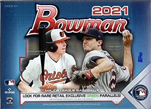 2021 Topps Bowman Baseball Blaster Box (72 cards/box)