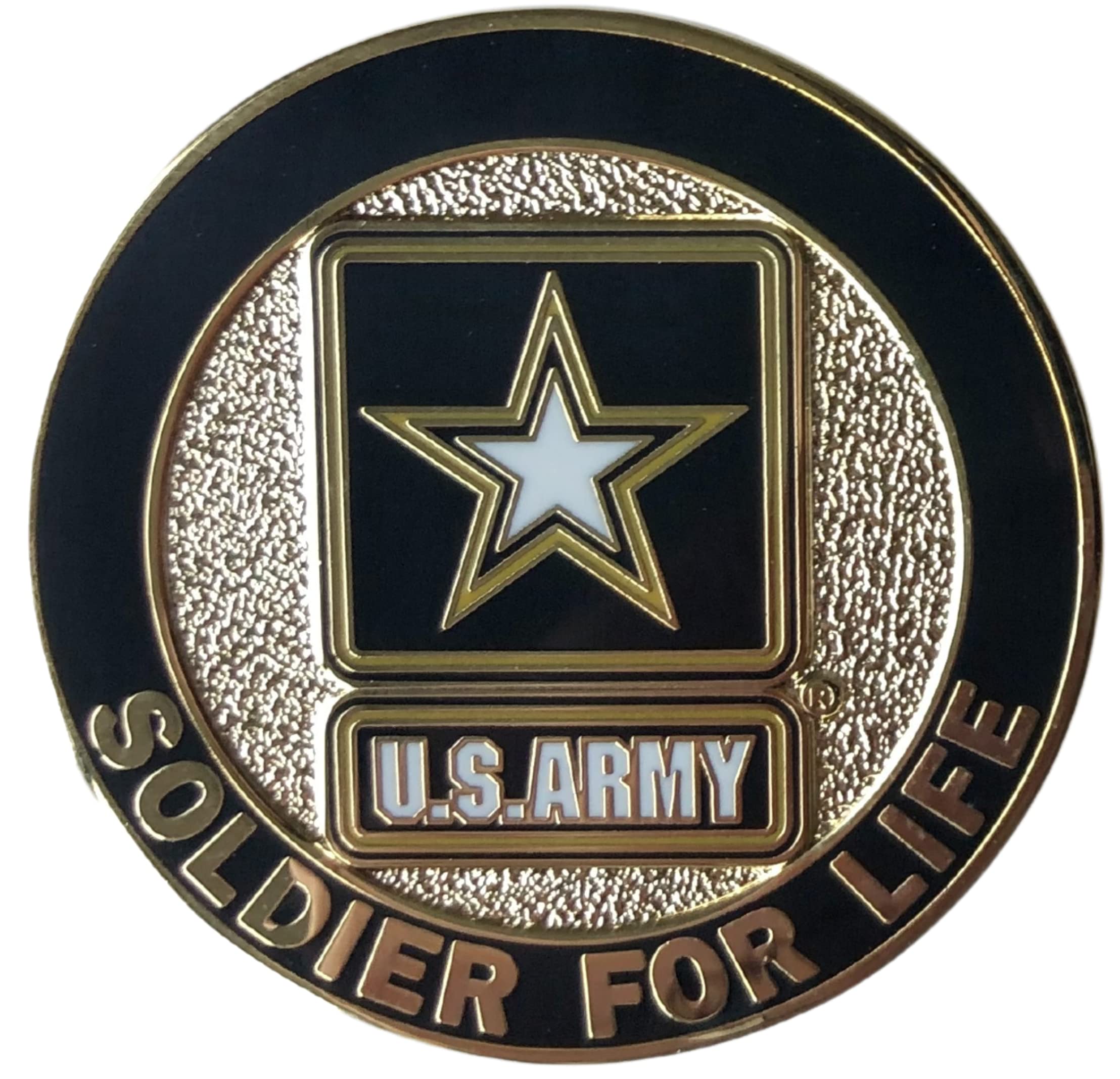 United States Army Sergeant Major Rank Soldier for Life Challenge Coin