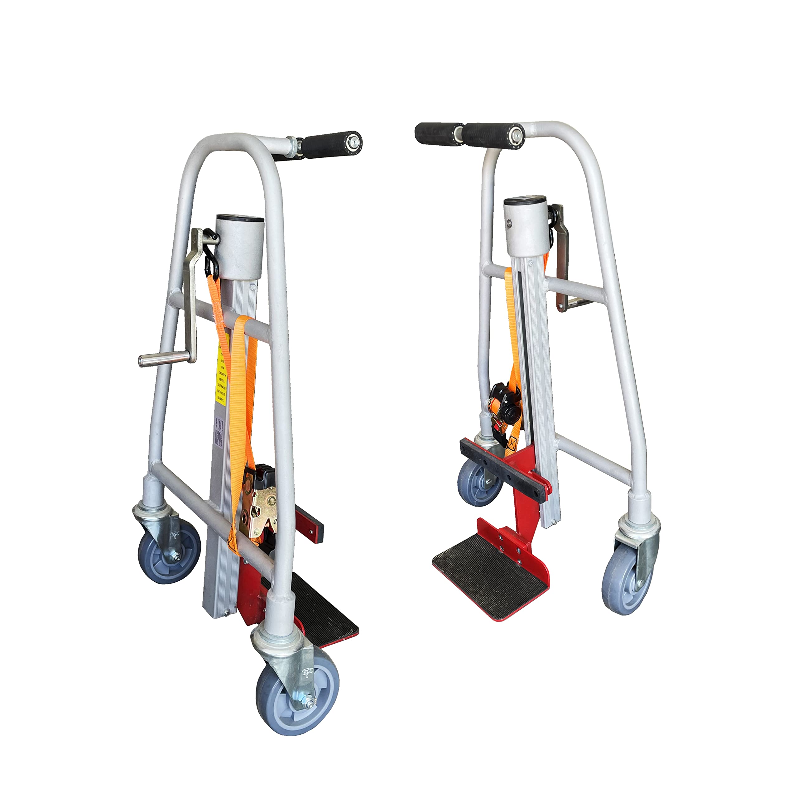 Manual Furniture Mover (Set of 2), 1100 lb. Cap, Aluminum, 12" Lift Height, Machinery Mover