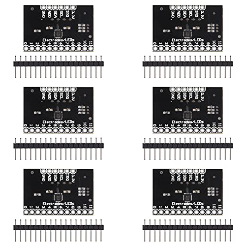 ACEIRMC 6pcs MPR121-Breakout-V12 Proximity Keyboard Touch Sensor Capacitive Touch Sensor