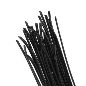 geeyu zhaonan-welding rods 40pcs black pp plastic welding rods, for plastic welder/hot air/welding tool, 2.5mm x 5mm x 1000mm, for welding