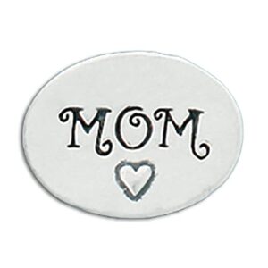 basic spirit pocket token coin - mom love - handcrafted pewter, love gift for men and women, coin collecting