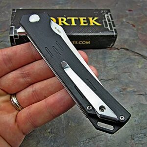 VORTEK FullTILT EDC Folding Pocket Knife: Everyday Carry, 8Cr13MoV Blade, Ball Bearing Pivot, Liner Lock, Fast Smooth Tough Reliable