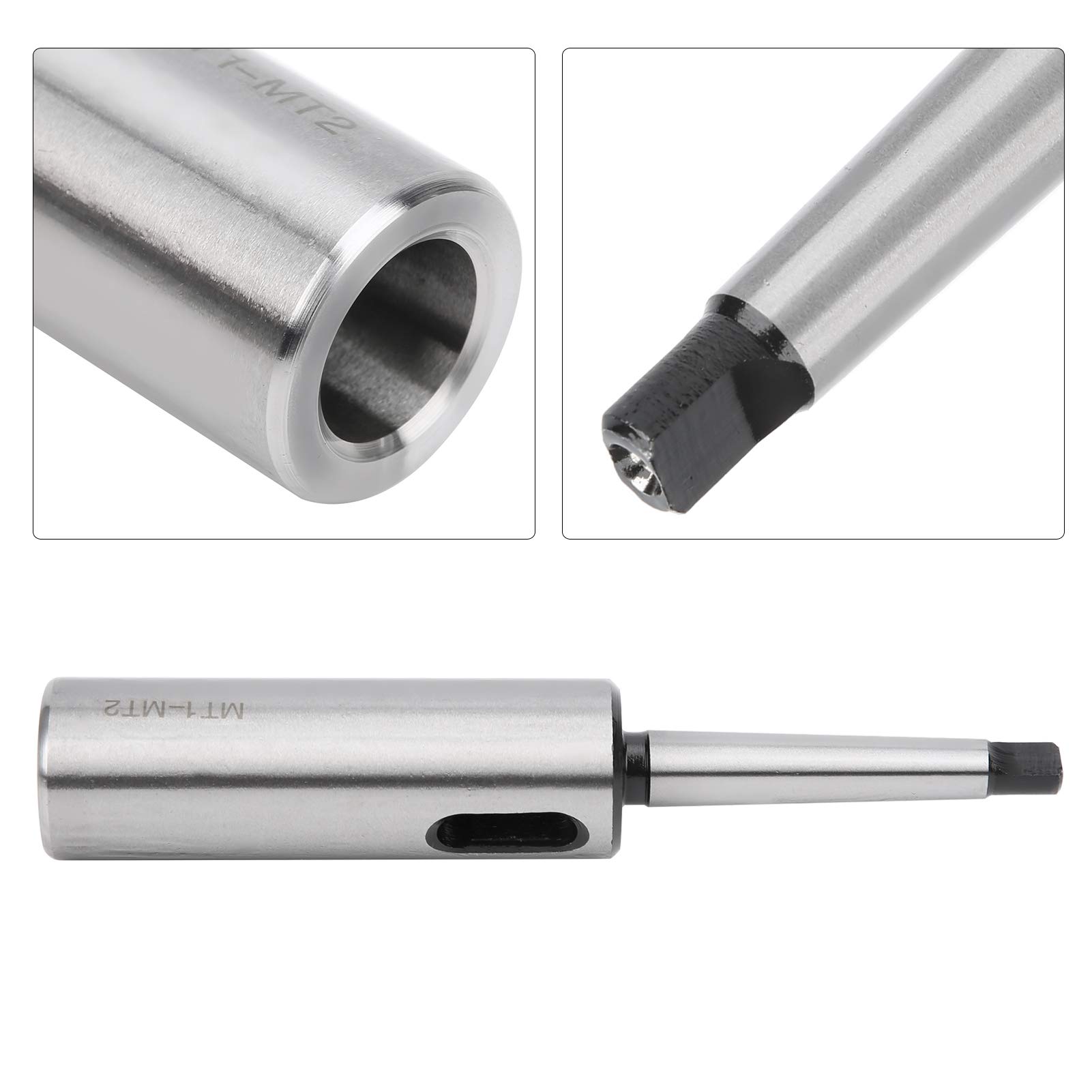 LANTRO JS MT1 to MT2 Morse Taper Drill, Taper Drill Sleeve Reducing Adapter for Lathe Milling Industrial Supplies