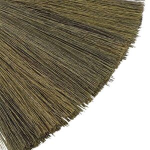 Household Manual Straw Braided Small Broom Handmade Dust Floor Sweeping Broom Soft Hos Tools