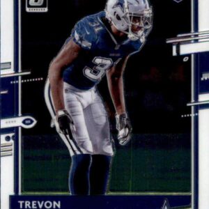 2020 Donruss Optic #110 Trevon Diggs Dallas Cowboys Rookie Football Card