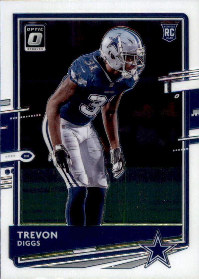 2020 Donruss Optic #110 Trevon Diggs Dallas Cowboys Rookie Football Card