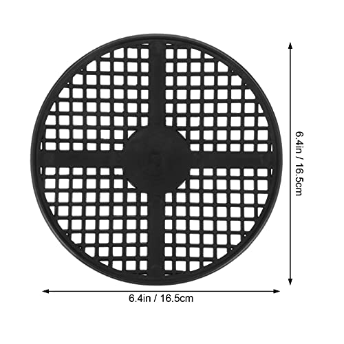 Hemoton 20 Pcs Flowerpot Spacer Flower Pot Mesh Screen Flower Pot Mesh Pad Plant Pot Mesh Pad Bonsai Pot Bottom Succulents Plants Breathable Bottom Grid Pads Hole Pad Plastic Round Bottom