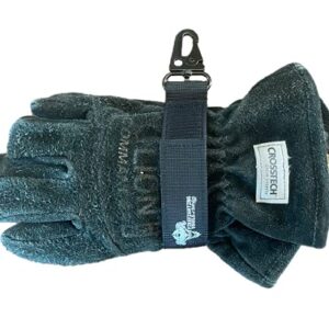 Heavy Duty Firefighter Glove Straps with Swivel Snap Hook - Created By an FDNY Firefighter