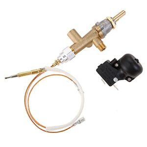 lemfema propane gas patio heater repair, replacement parts for thermocouple sensor & dump switch controls safety kit,main control valve with pilot port kit