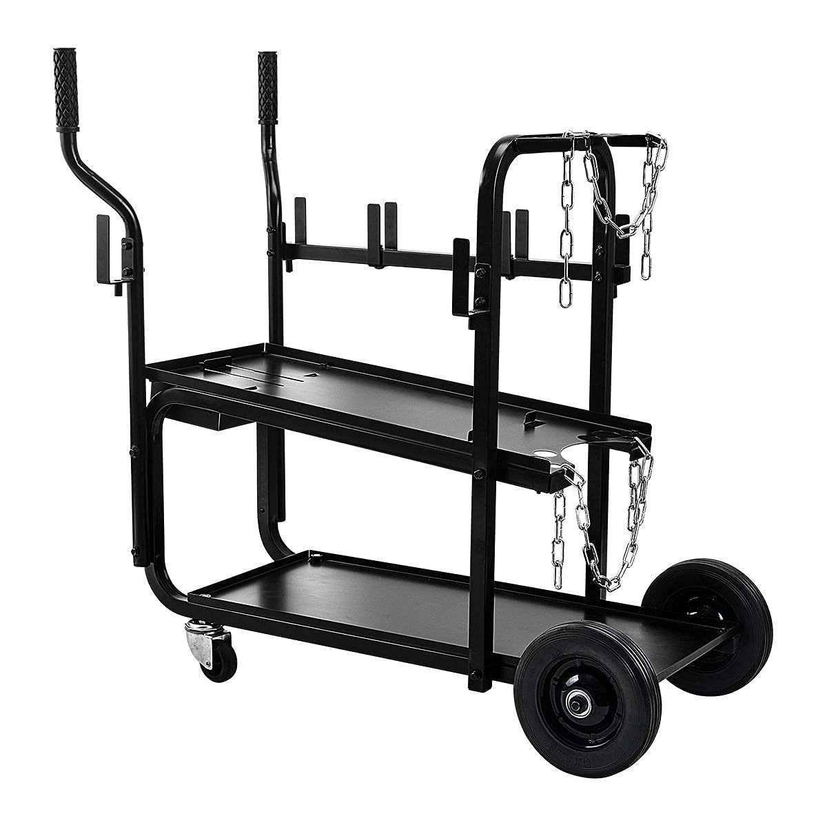 HFT Vulcan 350 Lbs. Capacity Welding Cart with Rugged Two-tier Shelf Vulcan