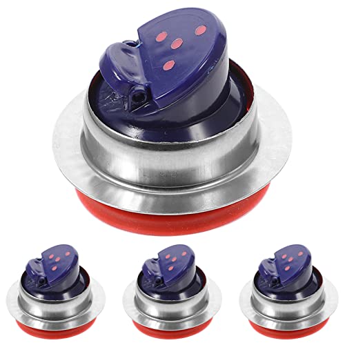 OSALADI 4 Pcs Floor Drain Odor Proof Core Drain Guard Sewer Backflow Preventer Deodorization Drain Plug Hair Stopper Hair Catcher for Kitchen Bathroom Laundry Dark Blue White