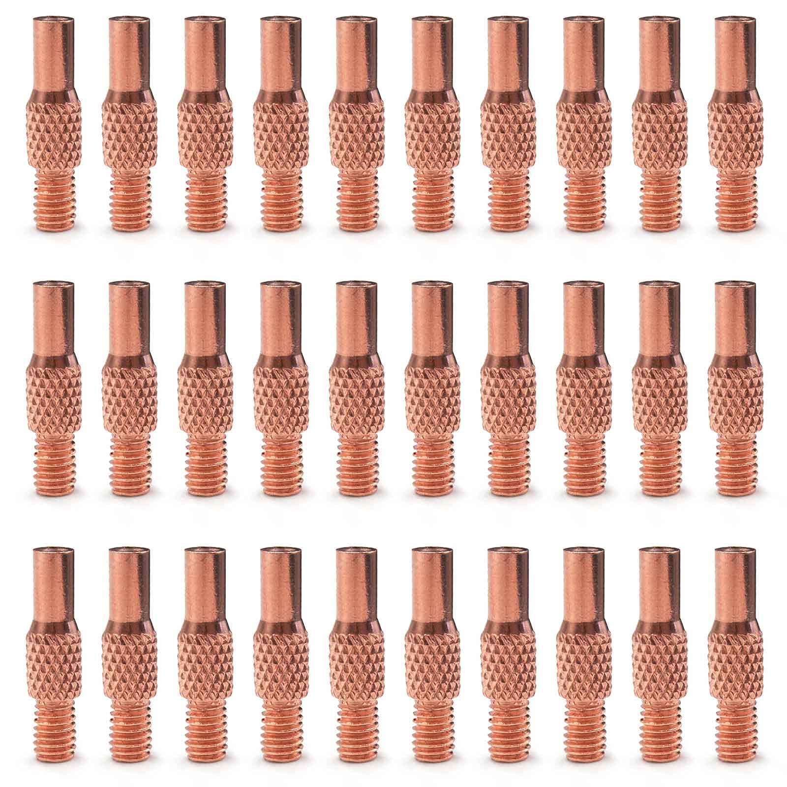 30 pcs MIG Welding Contact Tip - 186-419 .030" for Miller Welder Gun Spoolmate 100, 200, 3035, 185 and Hobart Spoolgun DP-3035, SpoolRunner 100,Handler 125, 125 Ez, 130, 140, 190, 210MVP etc