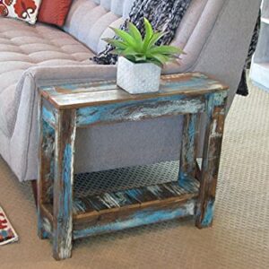 Heavily Distressed Side Table