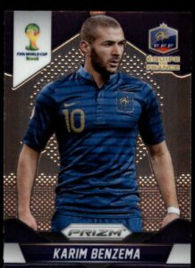 soccer soccer 2014 panini world cup prizm #82 karim benzema nm-mt+