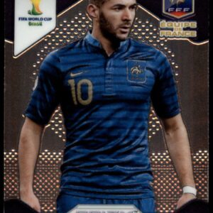 Soccer Soccer 2014 Panini World Cup Prizm #82 Karim Benzema NM-MT+