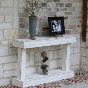 Pedestal Console (White)